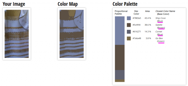 A rational explanation for the dress color confusion and hype – Jan ...